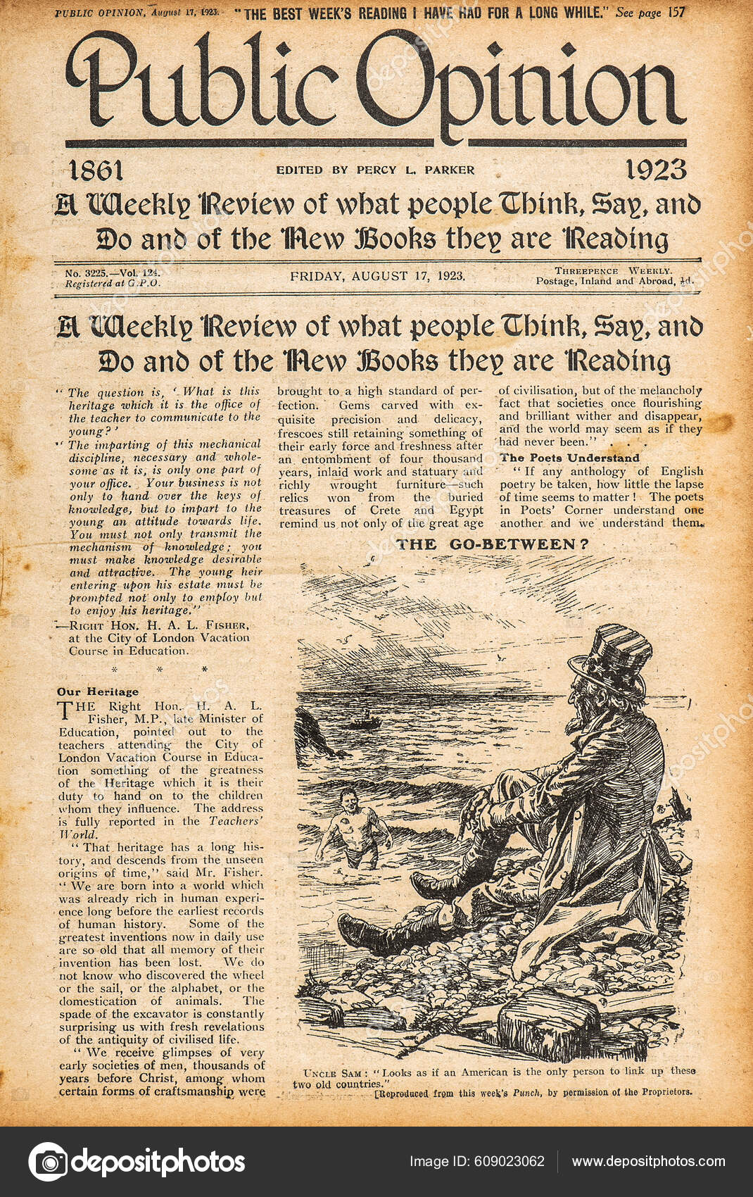 Magazine Article Background