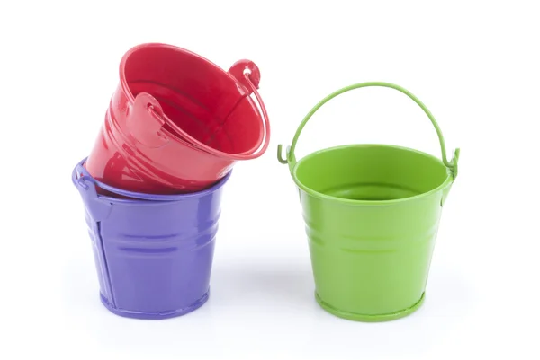 Four buckets of different colours — Stock Photo © belchonock #91156644 Four buckets of different colours — Stock Photo © belchonock #91156644