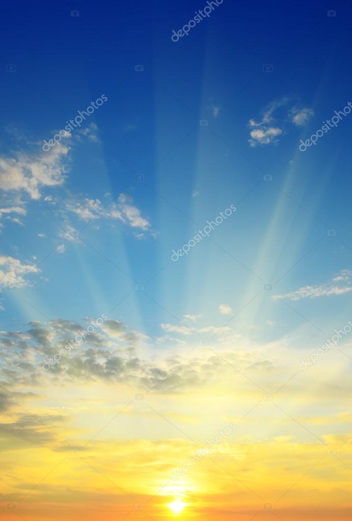 Beautiful sunrise Stock Photo by ©Alinamd 23226920