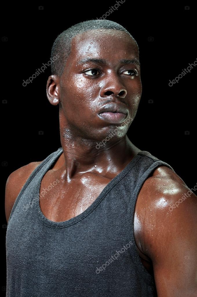 Sweating Athlete