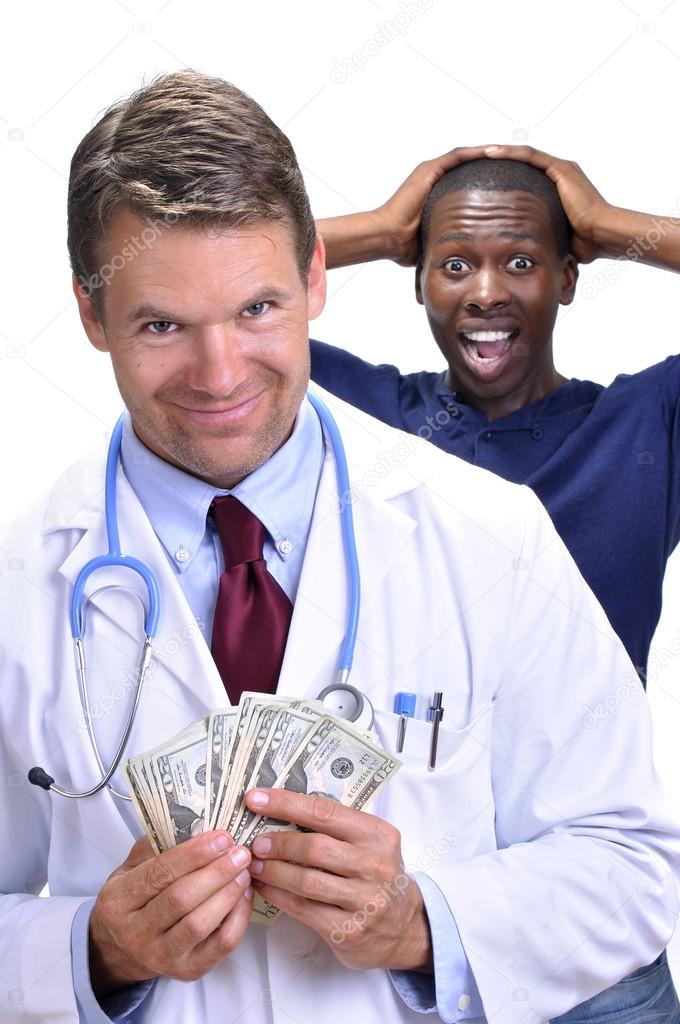 Greedy doctor Stock Photo by ©czuber 25761917