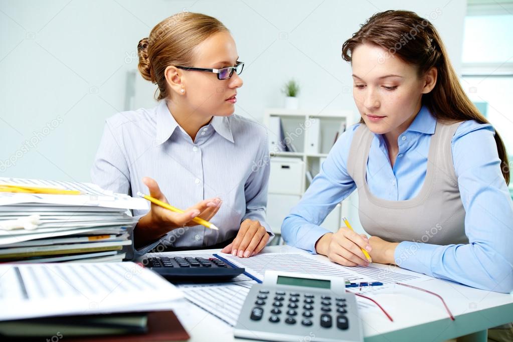 Accountants at work — Stock Photo © pressmaster #13724359