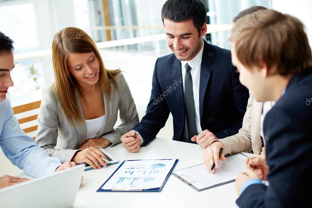 Working together Stock Photo by ©pressmaster 21186895