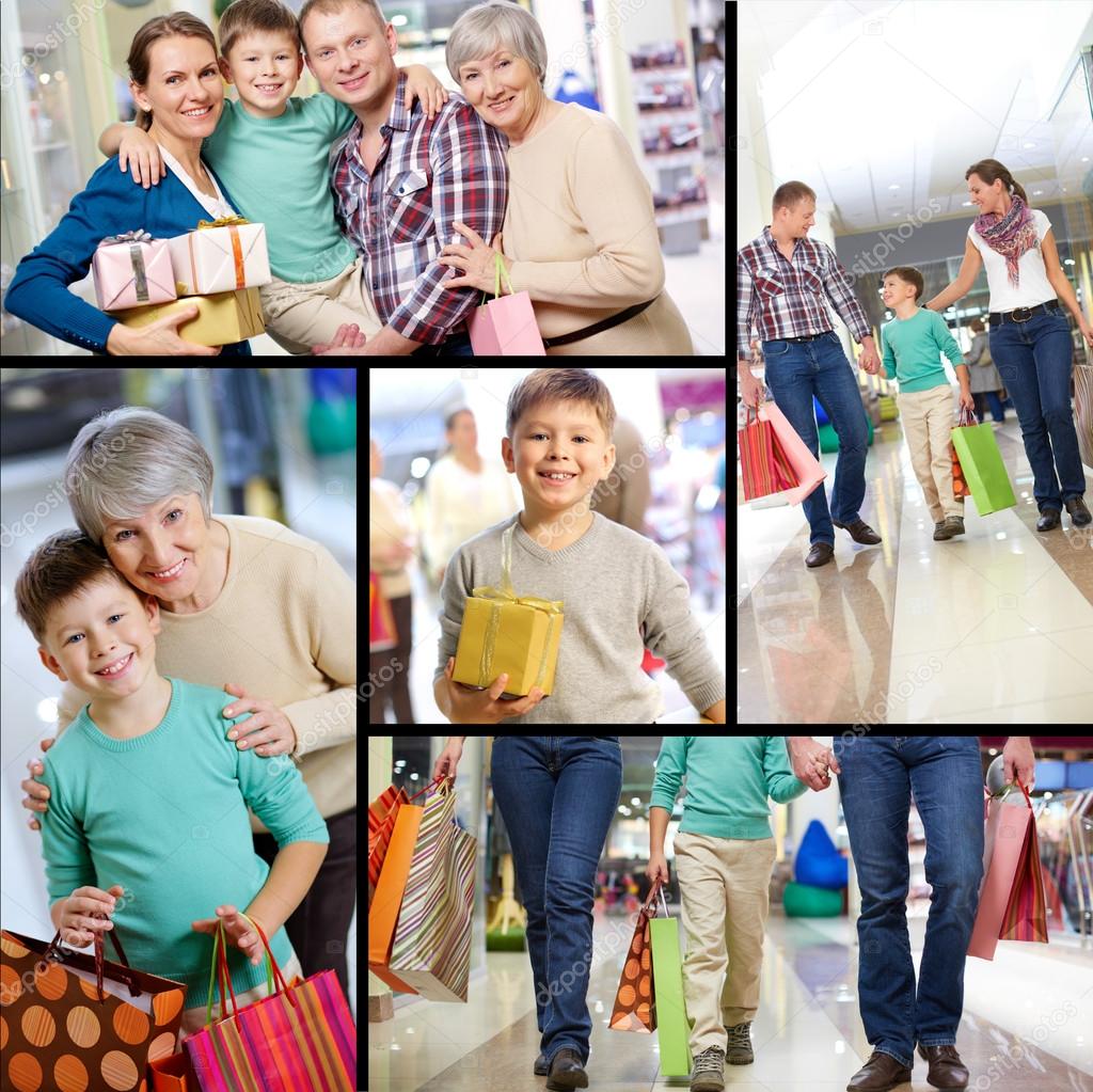 Happy shoppers — Stock Photo © pressmaster #24205395