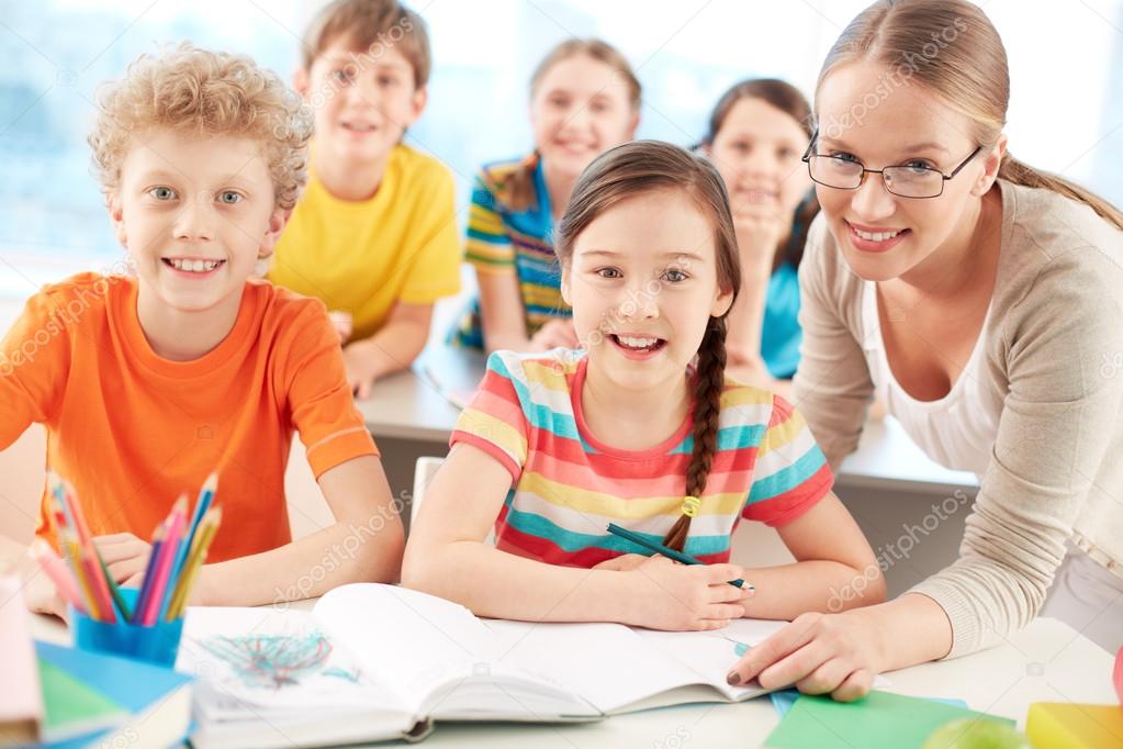 Working at lesson — Stock Photo © pressmaster #29874155