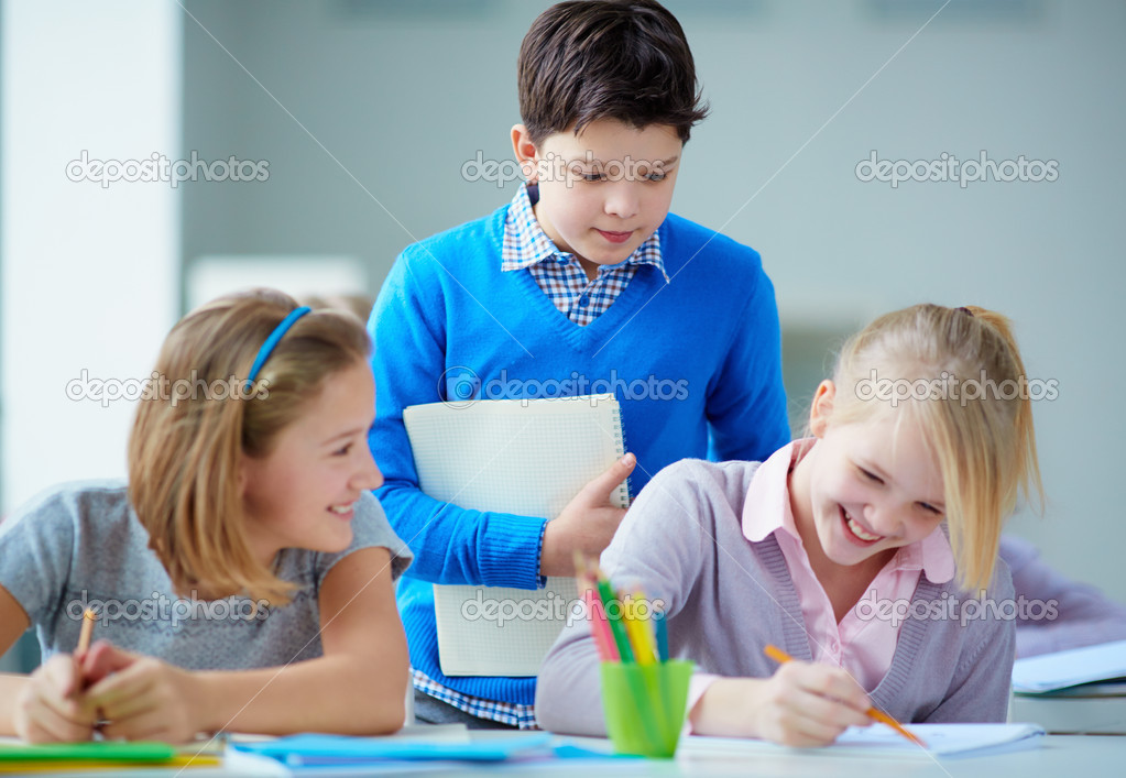 Clever students Stock Photo by ©pressmaster 46325615