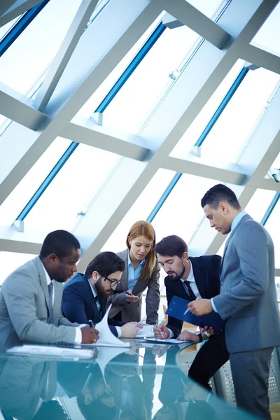 Business People Working Serious