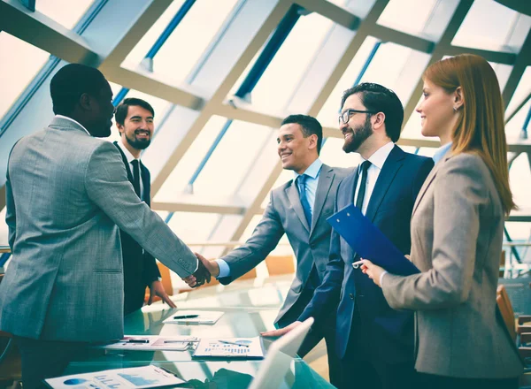 Business people handshaking - Stock Image - Everypixel