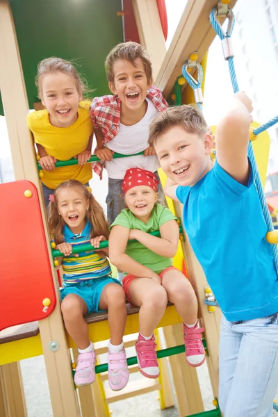 Friends on playground — Stock Photo © pressmaster #46321935