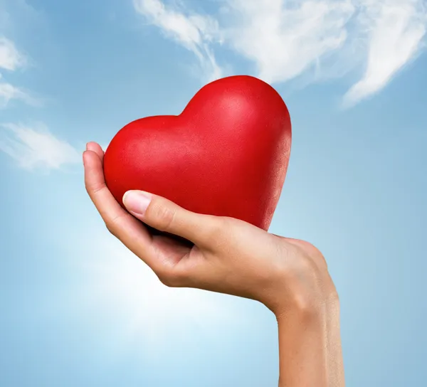 Heart in hand Stock Photo by ©zaretskaya 38405763