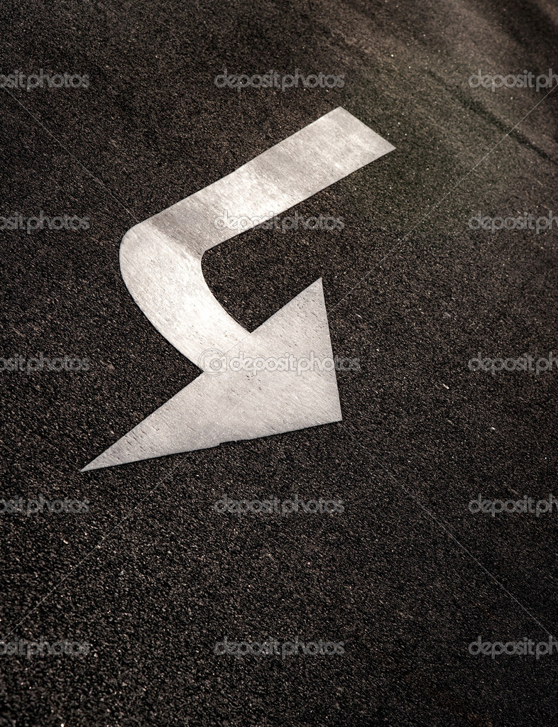 Arrow sign as on a street Stock Photo by ©wlad74 18699957