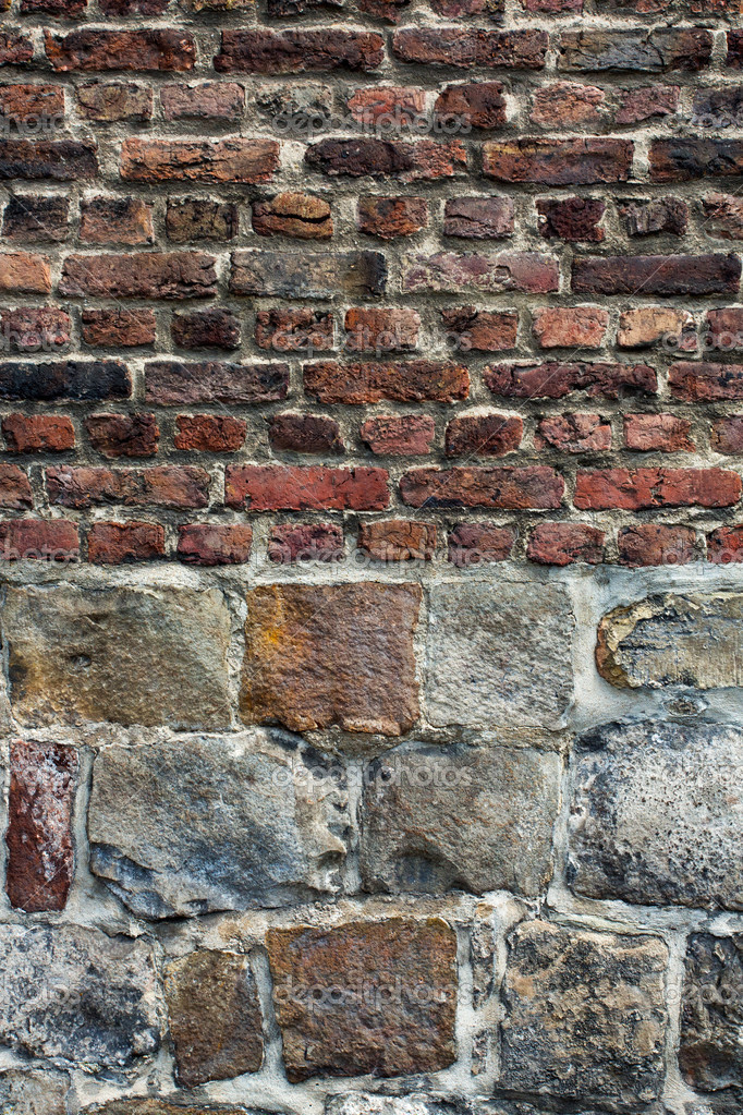 Stone brick wall in vertical position Stock Photo by ©wlad74 28805355