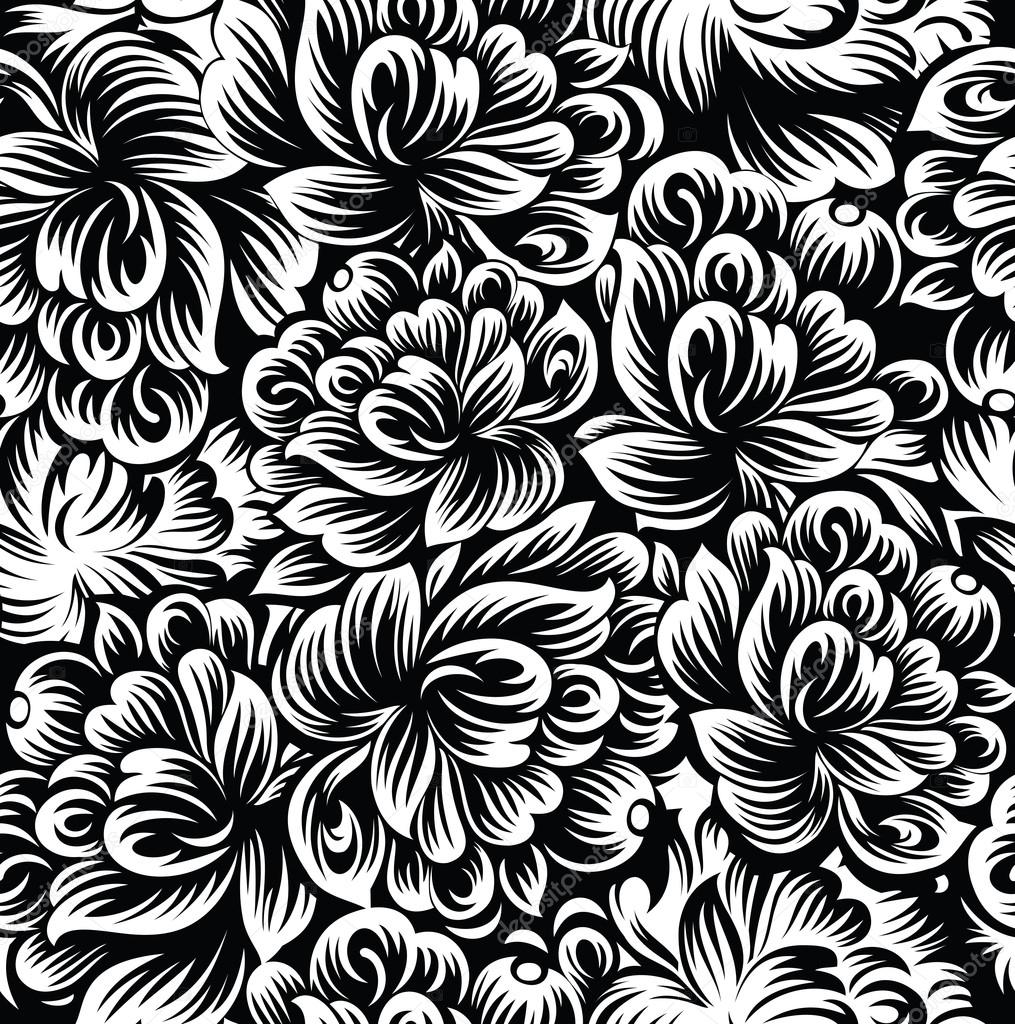 Seamless flowers background-wallpaper Stock Vector Image by ©malkani ...