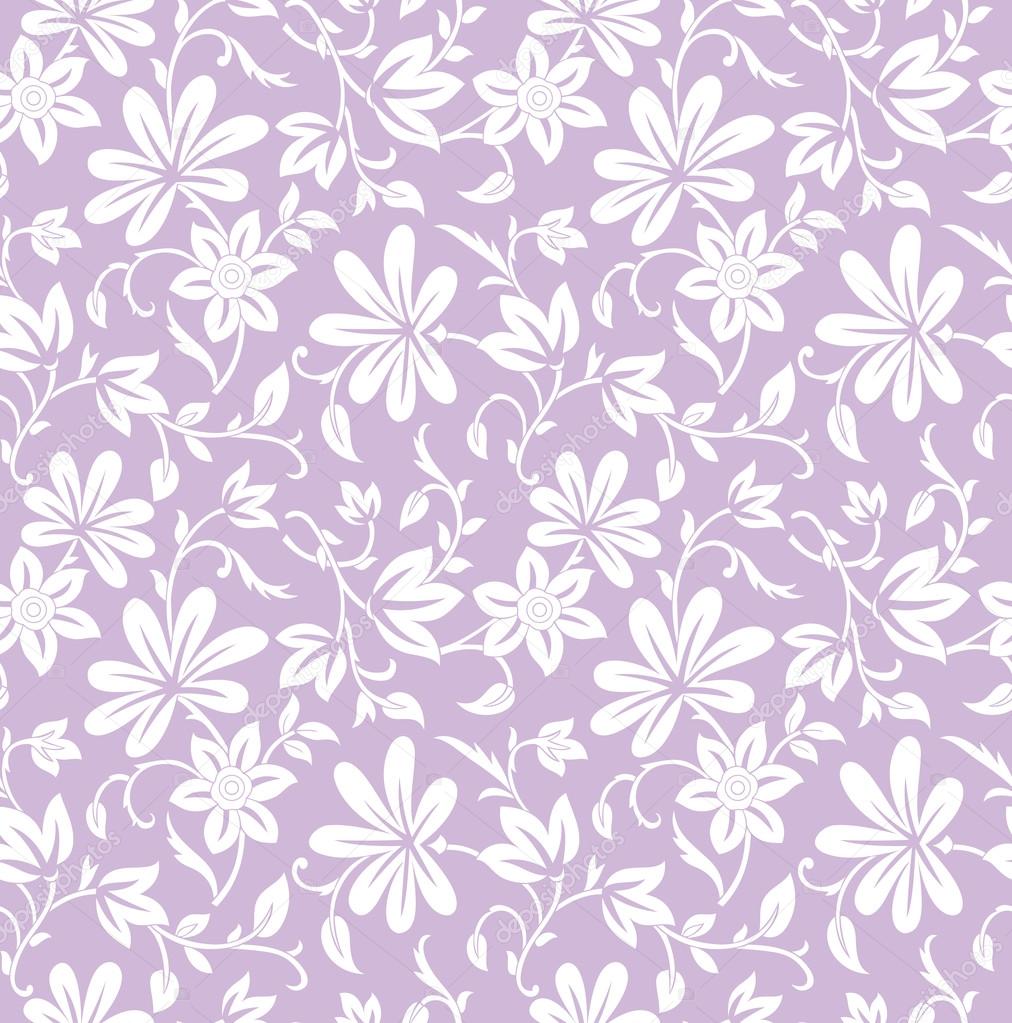Seamless purple floral background — Stock Vector © malkani #22558569 Seamless purple floral background — Stock Vector © malkani #22558569