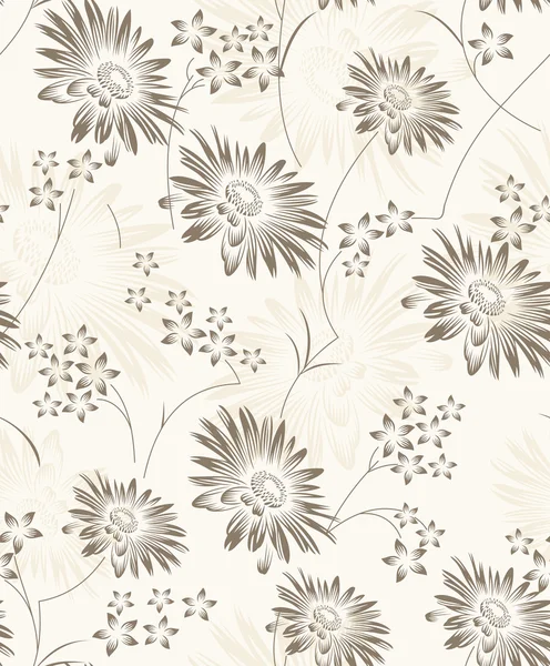 Seamless designer floral wallpaper Stock Vector Image by ©malkani #25335151