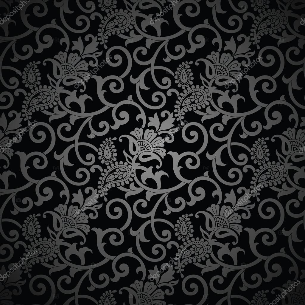 Seamless paisley royal background Stock Vector by ©malkani 25634673