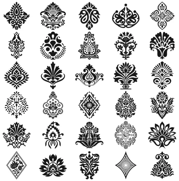 Traditional seamless indian damask pattern Stock Vector Image by ...