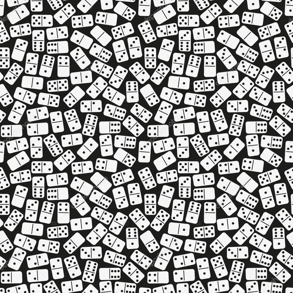 patrón de dominó — Vector de stock © Magnia #12469128