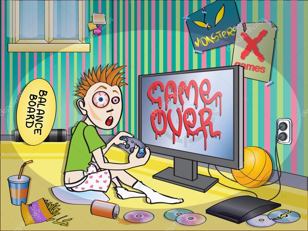 Gamer Stock Vector Image by ©artistique #27135139