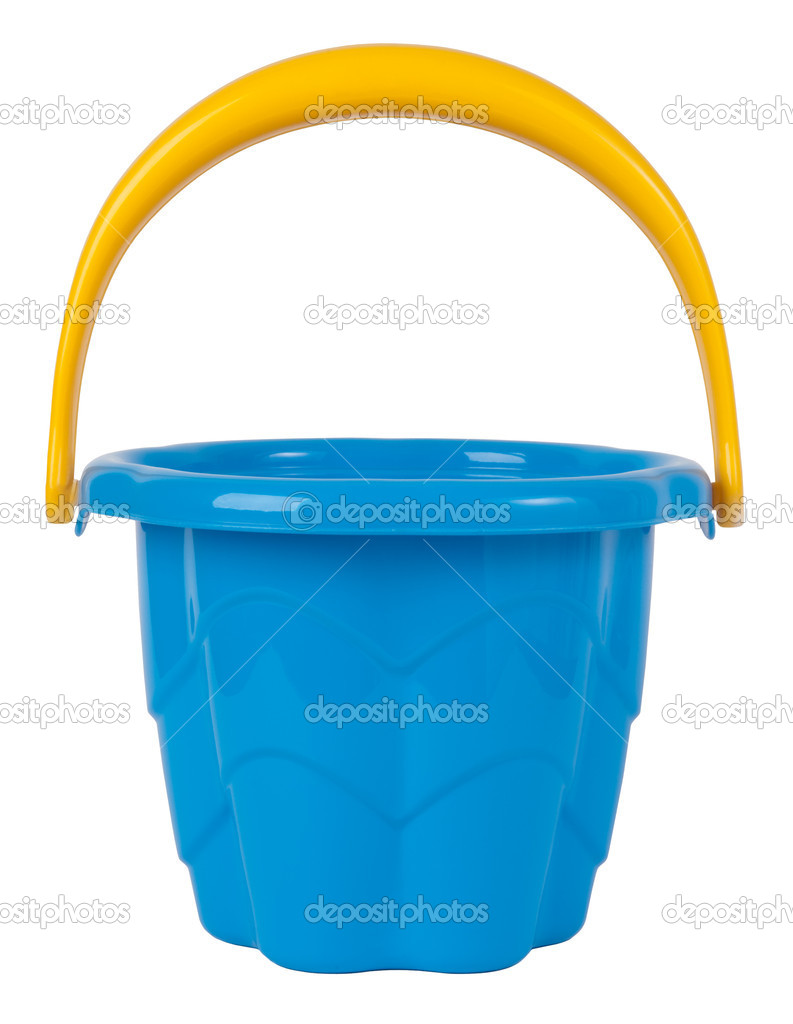 Blue toy bucket Stock Photo by ©photkas 13612712