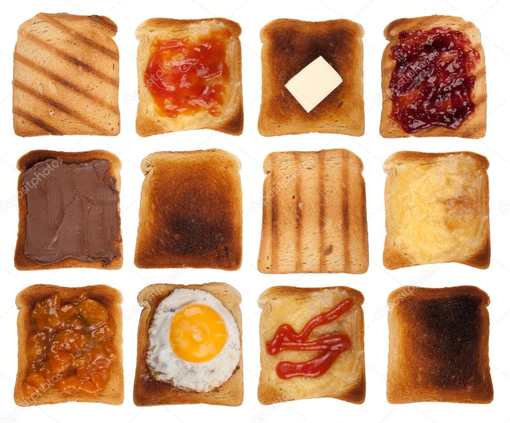 Toasts collection Stock Photo by ©photkas 22748361