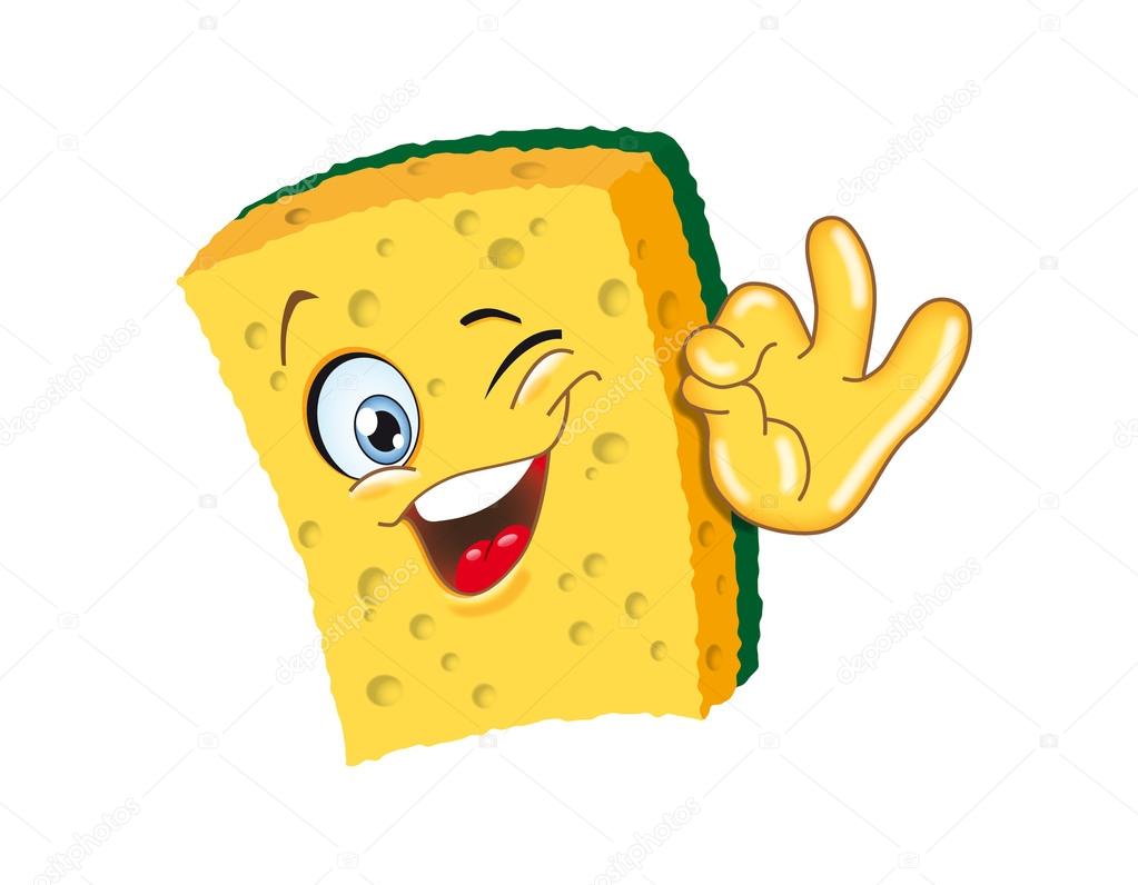 Sponge — Stock Vector © alexonline #41620707