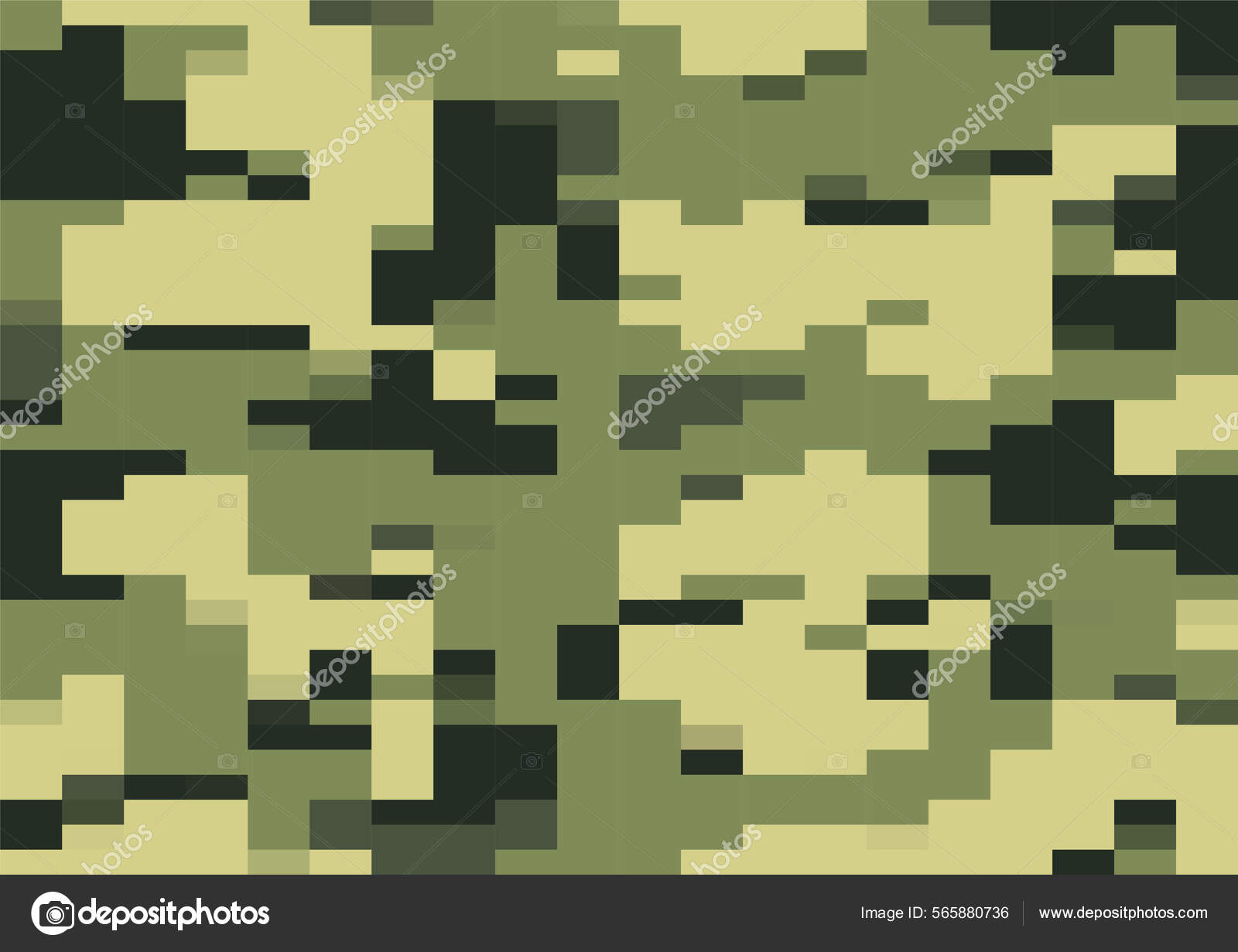 Green Digital Camouflage