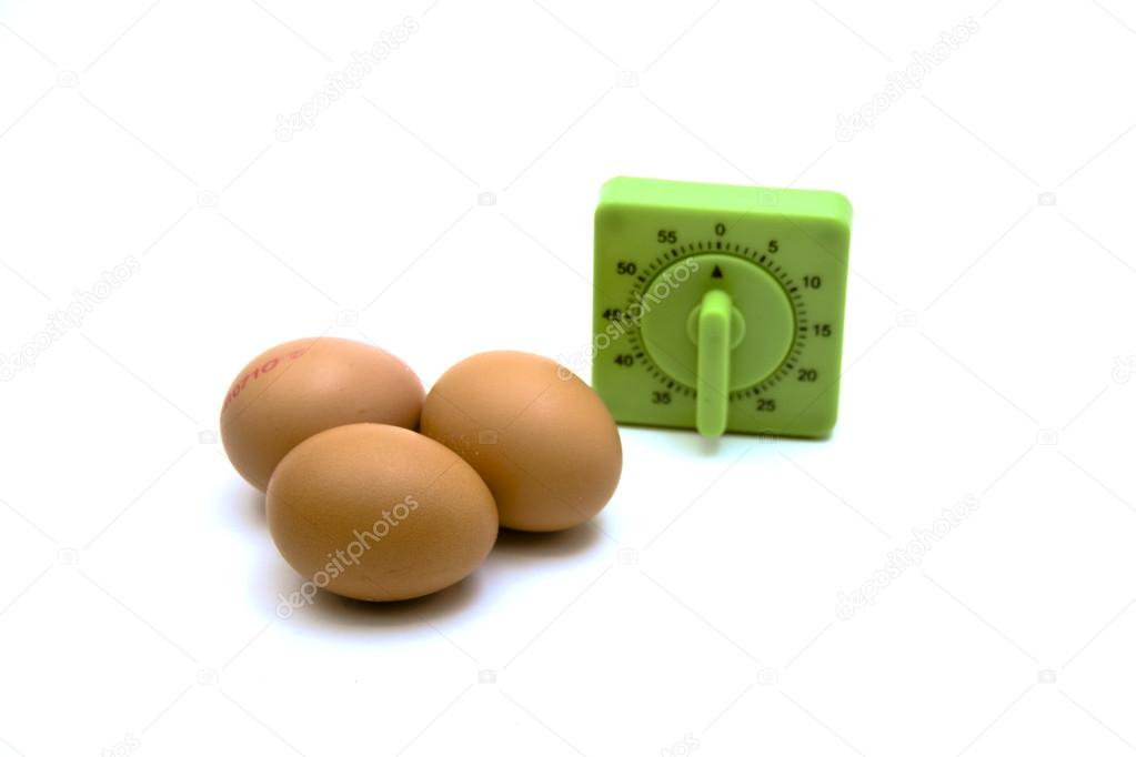 Time Clock for Cooking eggs Stock Photo by ©mayeruwe 14848017