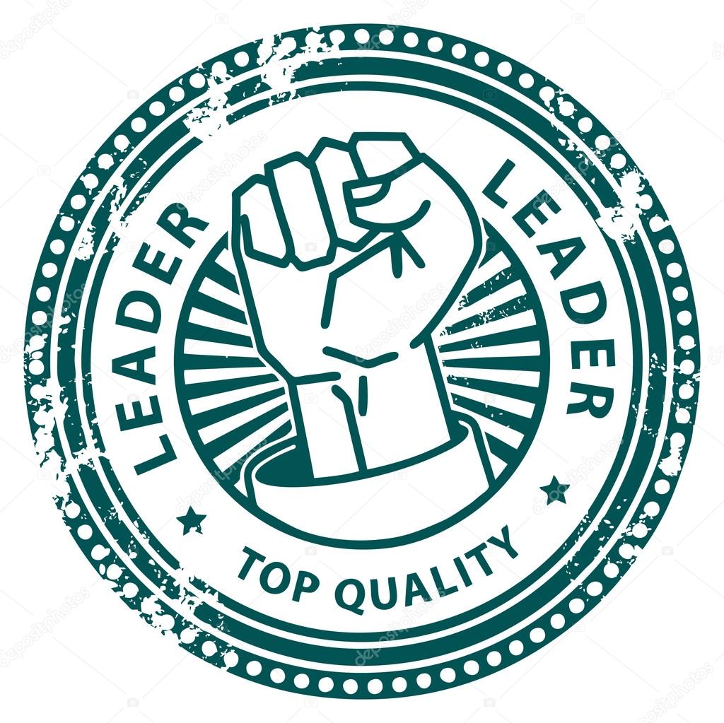 Leader stamp Stock Vector by ©_fla 12718258
