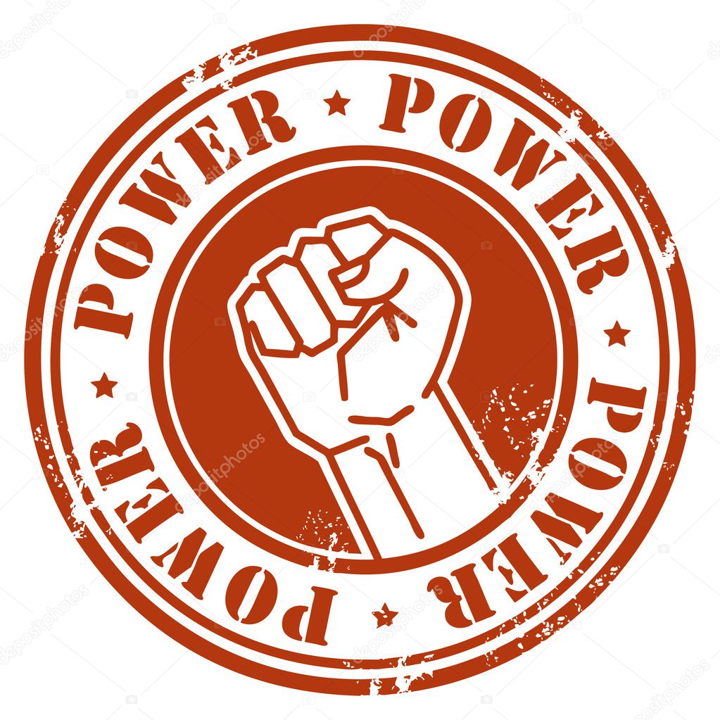 Stamp Power Stock Vector by ©_fla 12815721