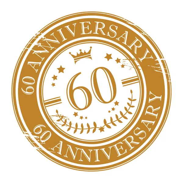 60th anniversary Vector Art Stock Images | Depositphotos