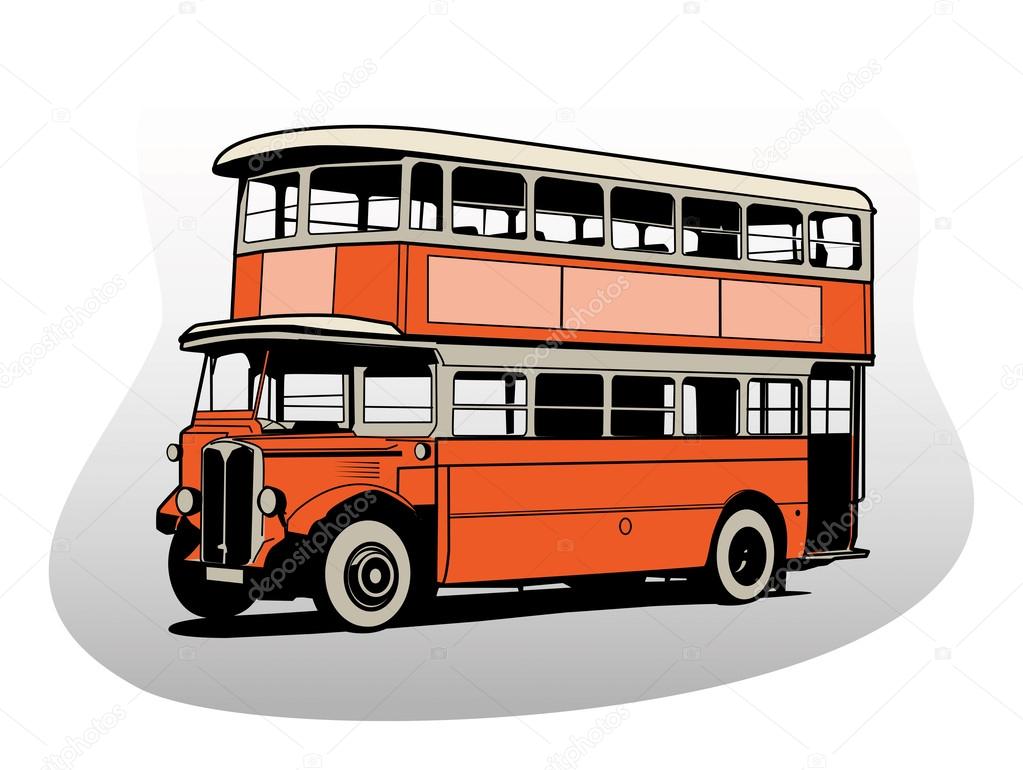 London bus — Stock Vector © _fla #13491123