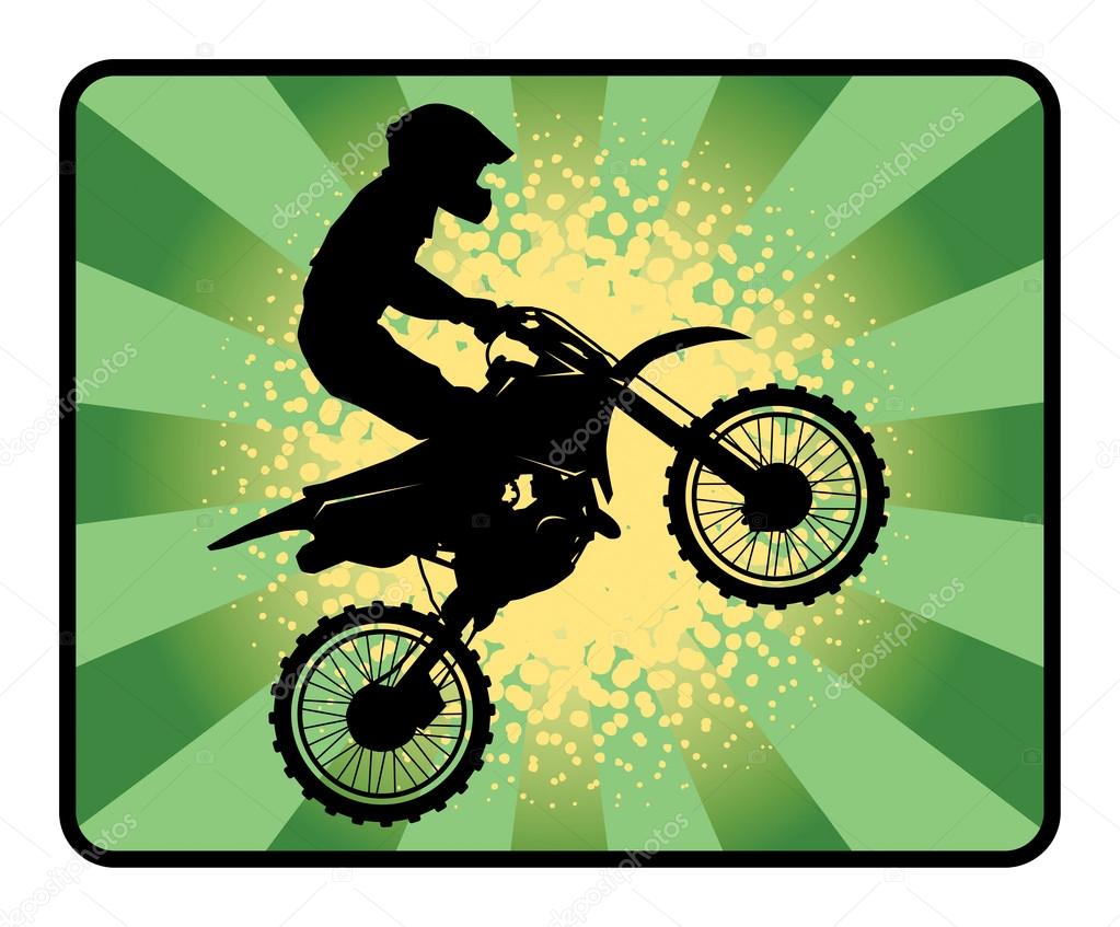 Motocross background Stock Vector Image by ©_fla #15322553