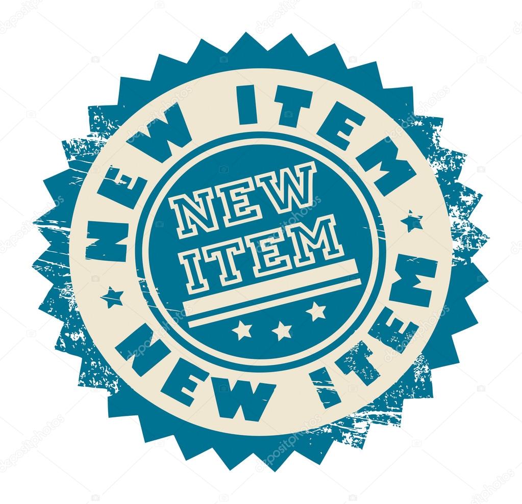 New item stamp — Stock Vector © _fla #15599555
