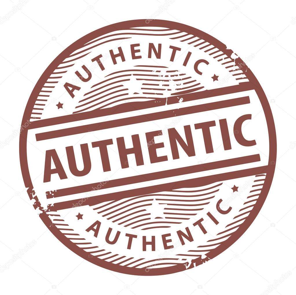 Authentic Stamp Vector