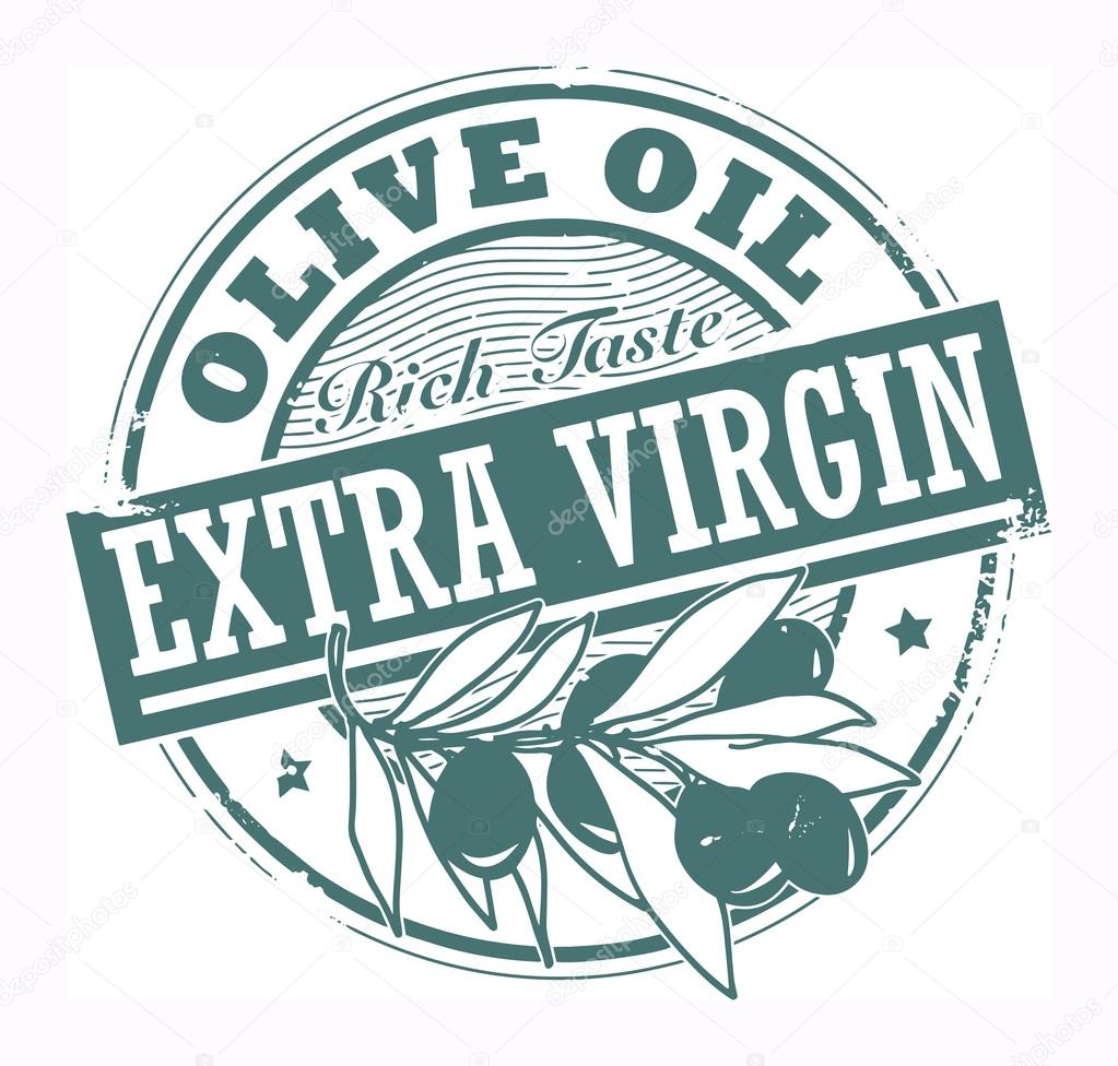 Extra Virgin Olive Oil stamp Stock Vector Image by ©_fla #20878653