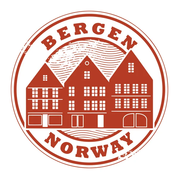 Bergen norway Vector Art Stock Images | Depositphotos