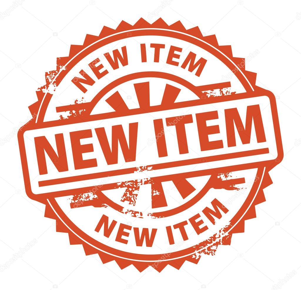 New Item stamp Stock Vector Image by ©_fla #30740257