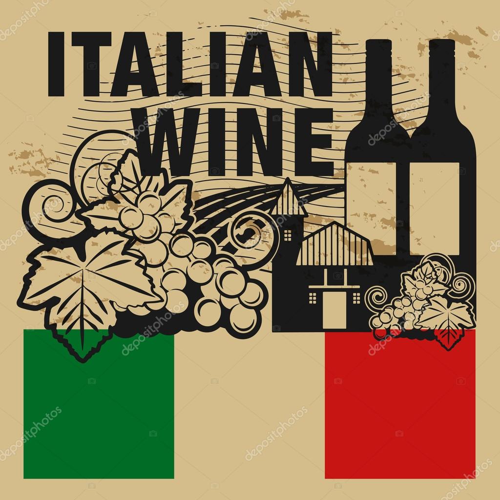 Vintage Italian Wine Labels