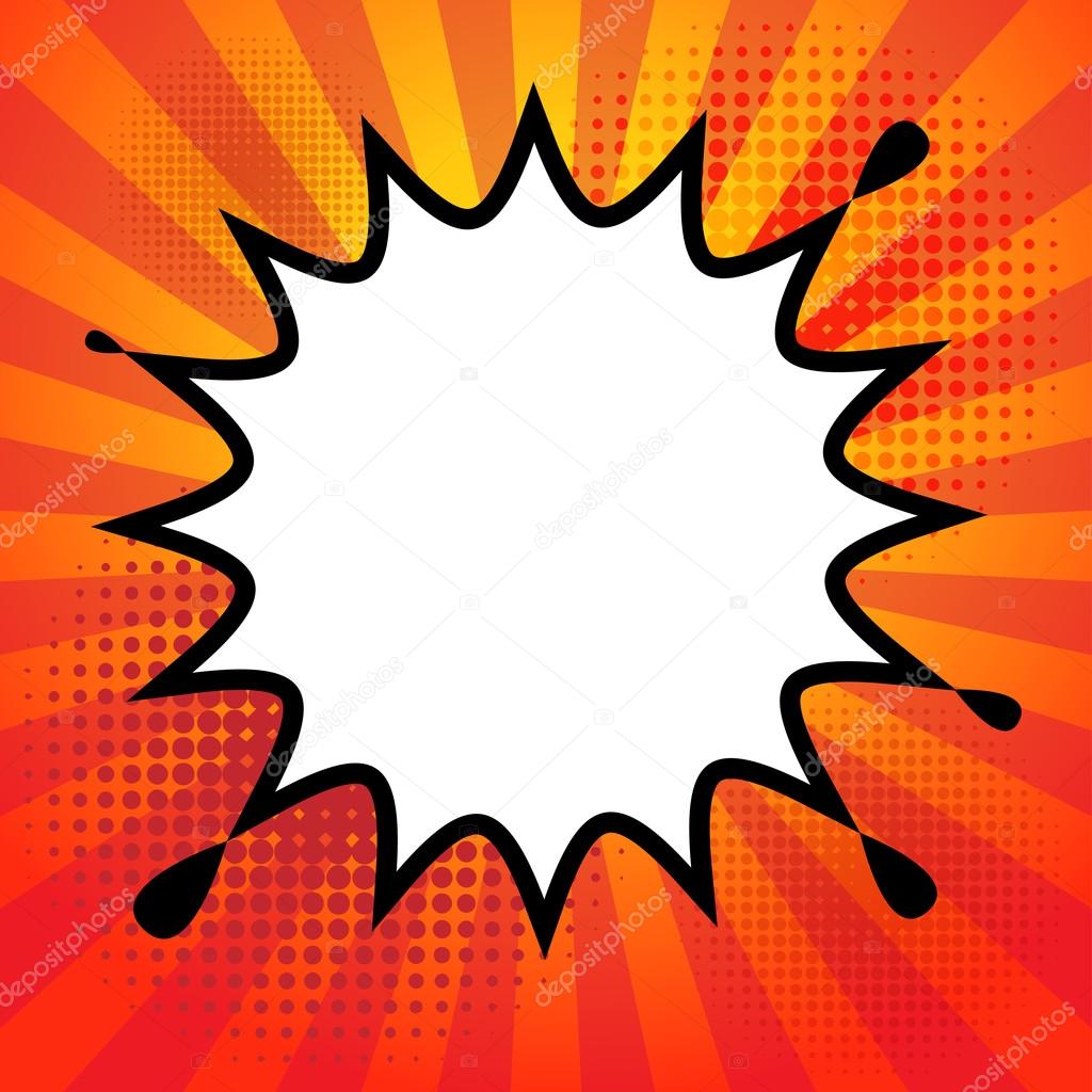Explosión del cómic abstracto Vector de stock #42658437 de ©_fla