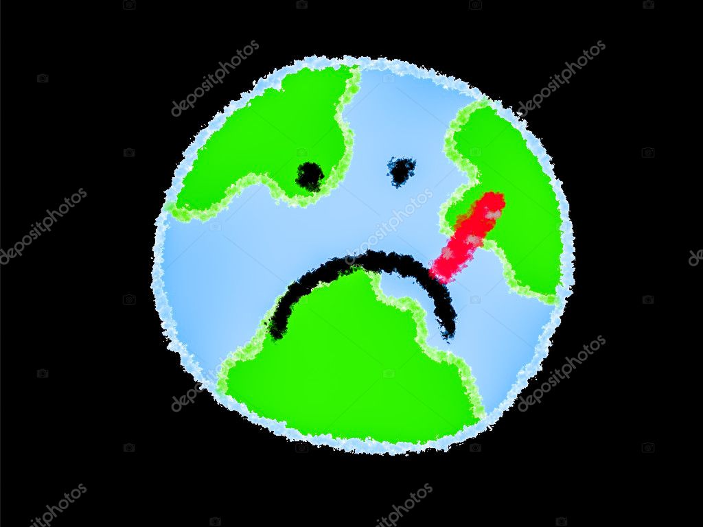 Earth is sick — Stock Photo © krajidrid #38530545