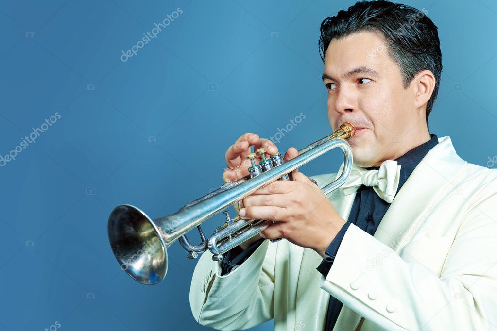 Trumpeter — Stock Photo © prometeus #12737312