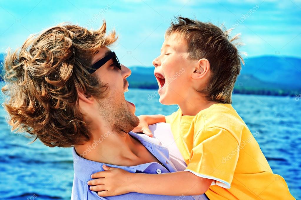 Laugh heartily — Stock Photo © prometeus #24070799