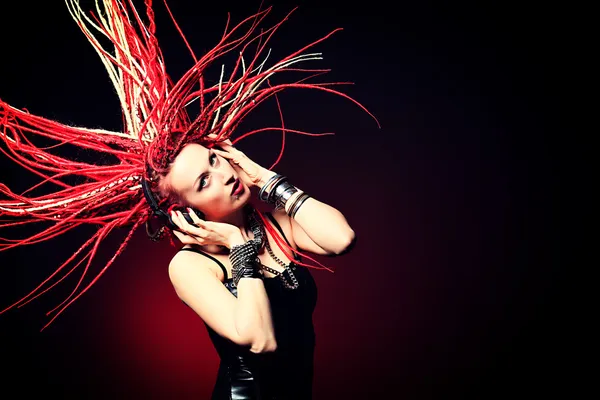 Heavy metal girl Stock Photos, Royalty Free Heavy metal girl Images ...