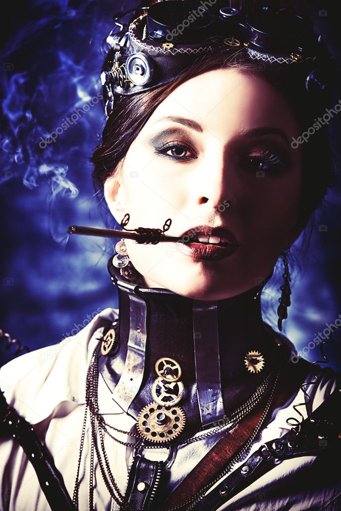 Machine smoke — Stock Photo © prometeus #28824973