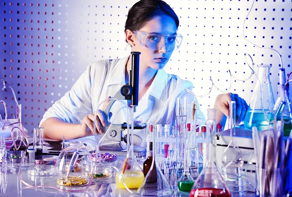 Female lab - Stock Image - Everypixel