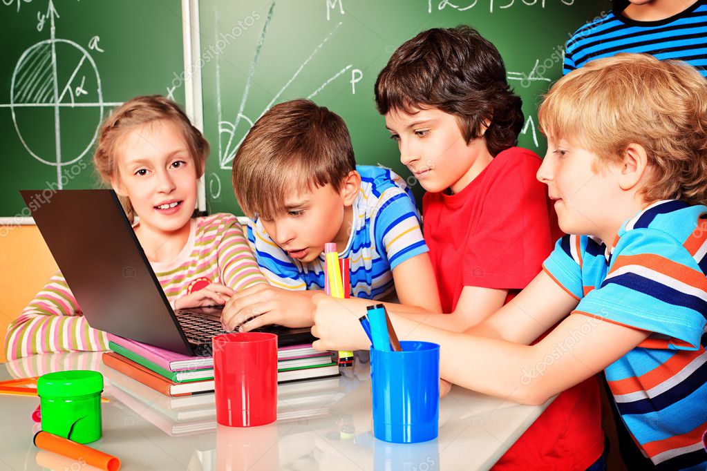 Curious students — Stock Photo © prometeus #30169005