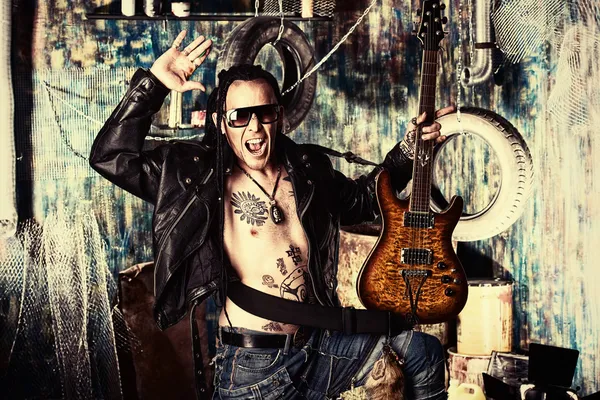 rock artist - Stock Image - Everypixel