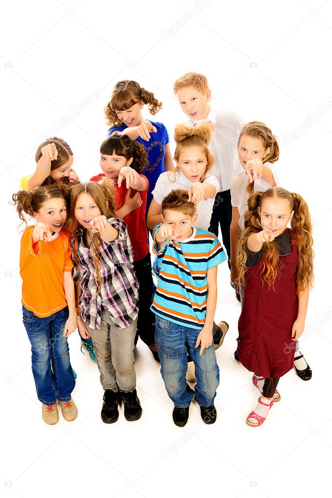 Show a finger — Stock Photo © prometeus #46234897