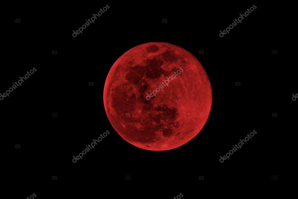 Imágenes Geniales De La Luna Roja